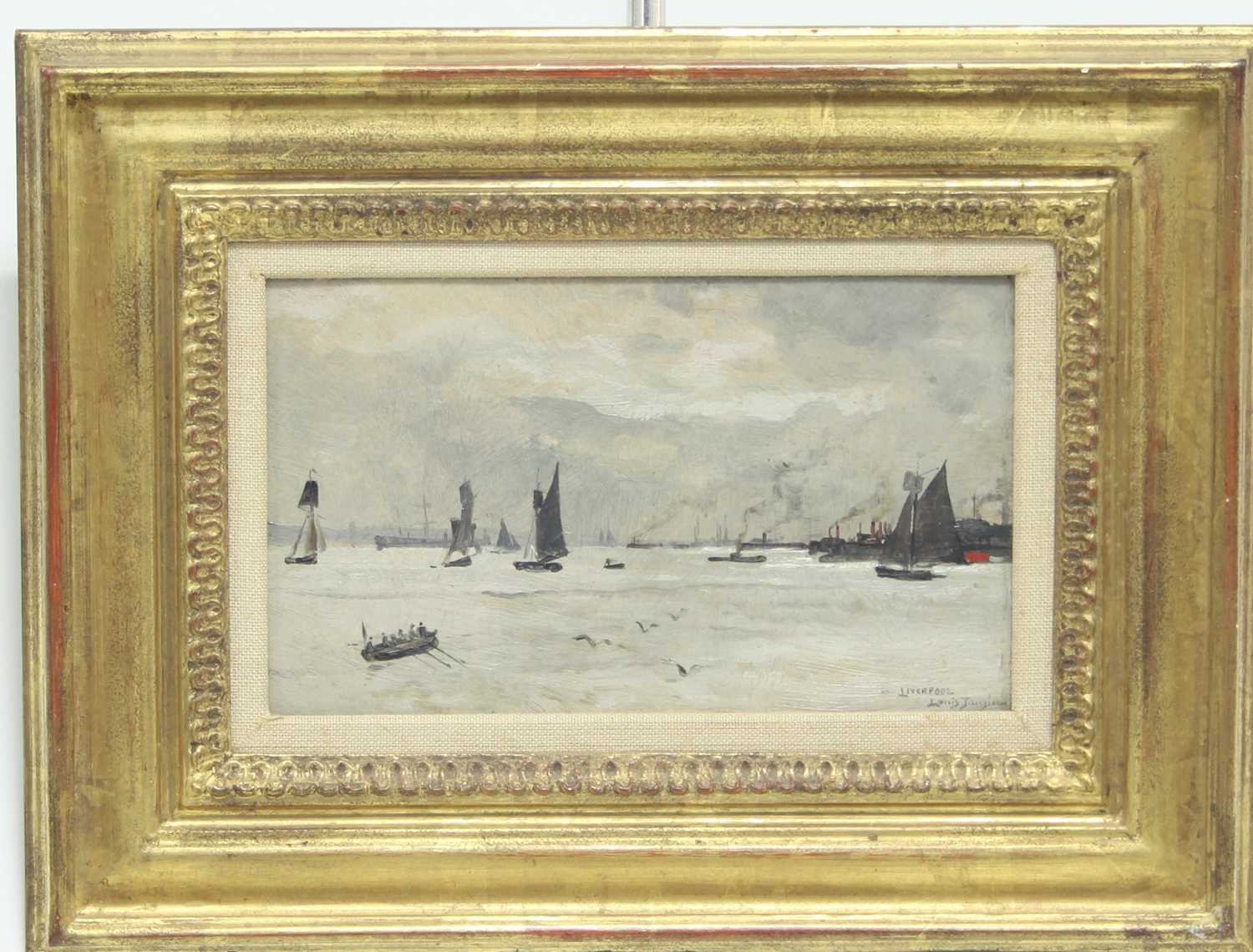 Lot 206 - Louis Tauzin/Liverpool/signed and