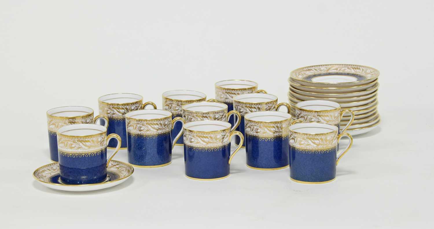 Lot 119 - A Spode 'Oaklea' pattern coffee set
