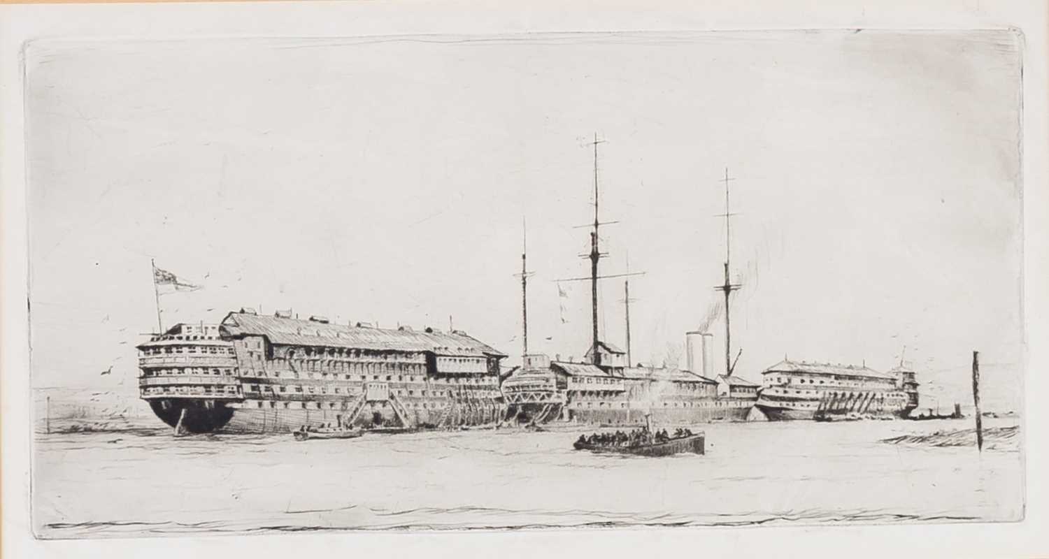 Lot 725 - Rowland Langmaid (British 1897-1956)/HMS