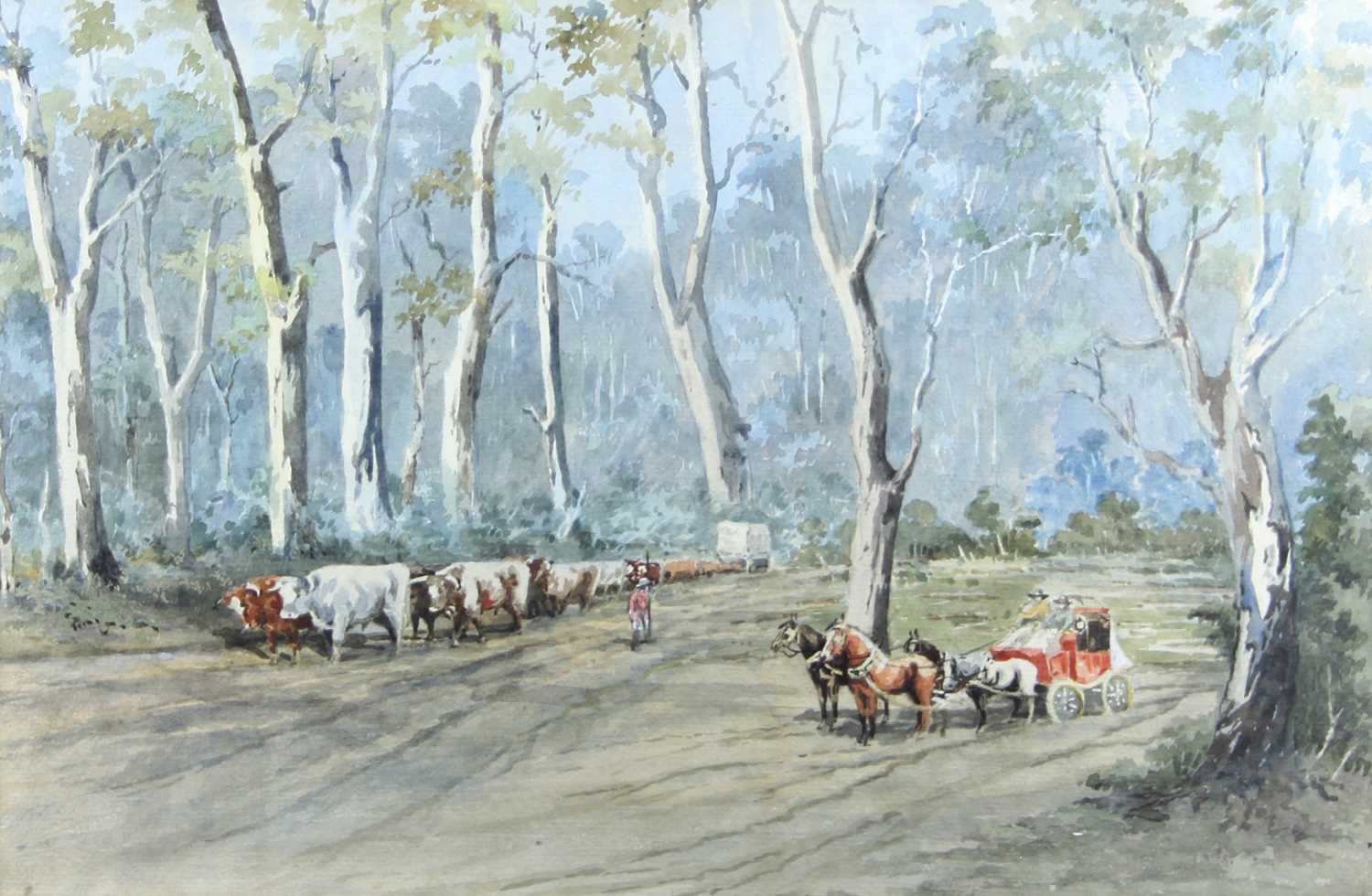 Lot 457 - Australian School/The Treck, Mini
