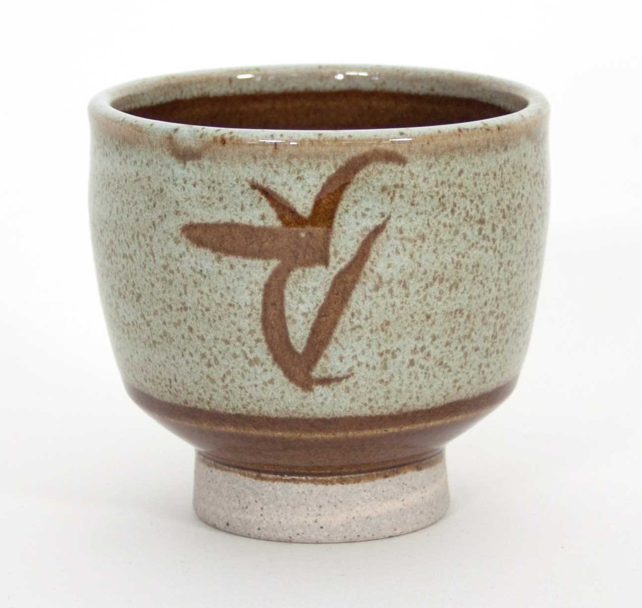 Lot 125 - Russell Collins/A stoneware tea bowl with
