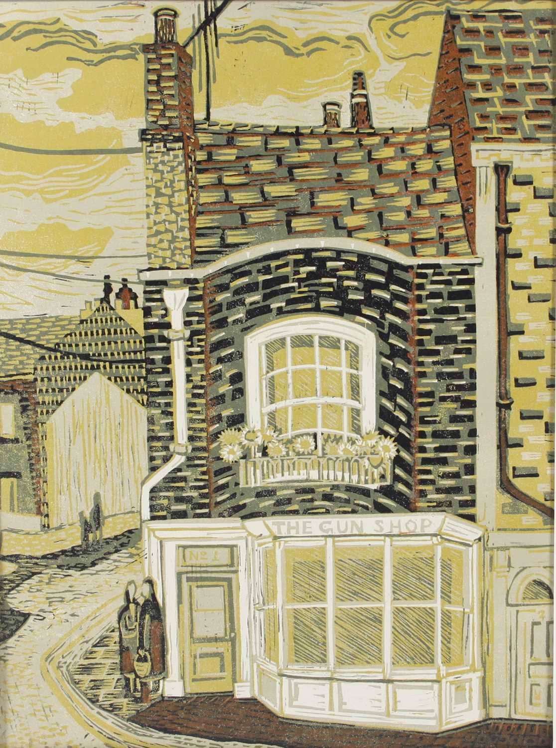 Lot 175 - Follower of Eric Ravilious/The Gun