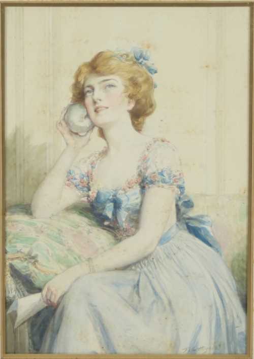 Lot 276 - Talbot Hughes (British 1869-1942)/Lady