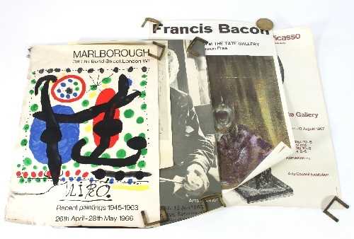 Lot 153 - A group of exhibition posters from The Tate