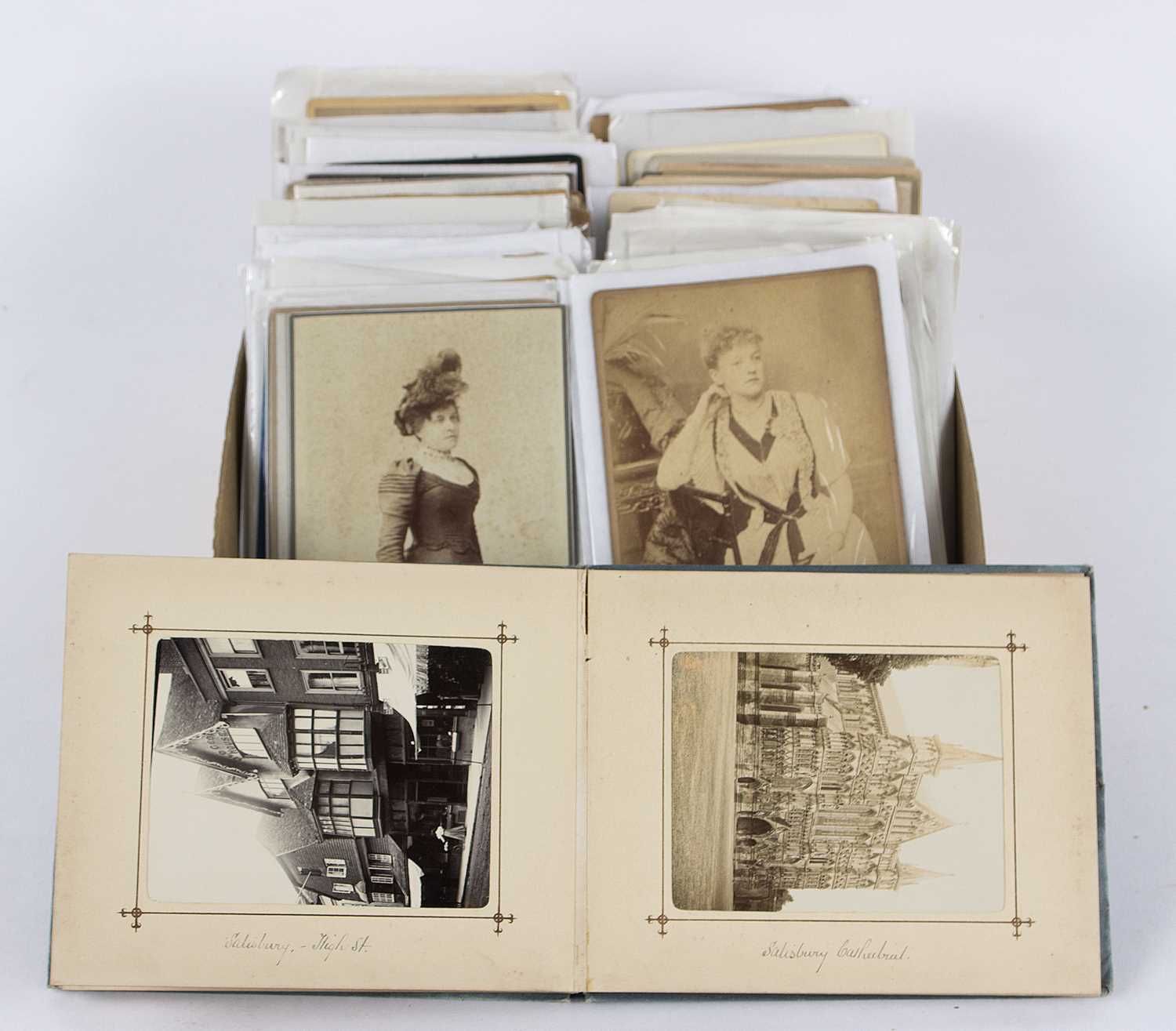 Lot 138 - A quantity of late 19th Century photographs,