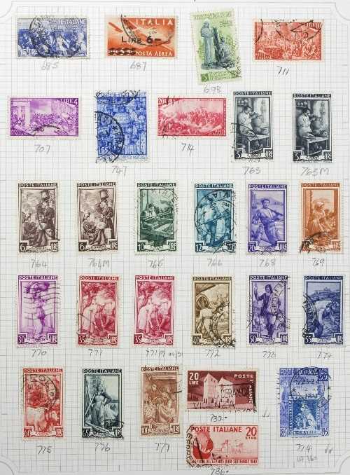 Lot 548 - Italian related areas selection including