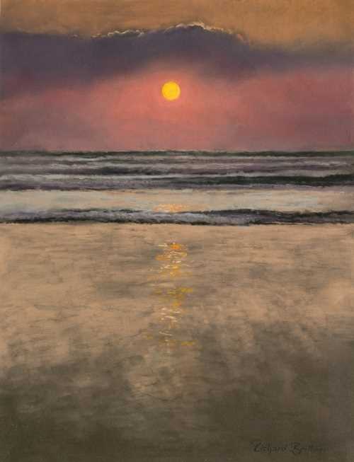 Lot 632 - Richard Britton (British, born 1931)/Evening