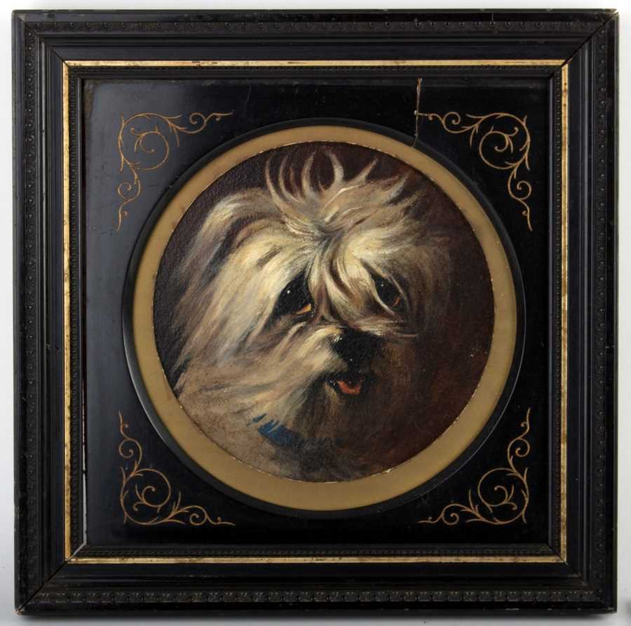 Lot 705 - Follower of George Earl/Portrait of a
