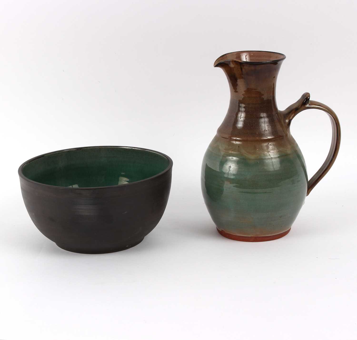 Lot 184 - M Tudor-Jones for Campden Pottery, a green