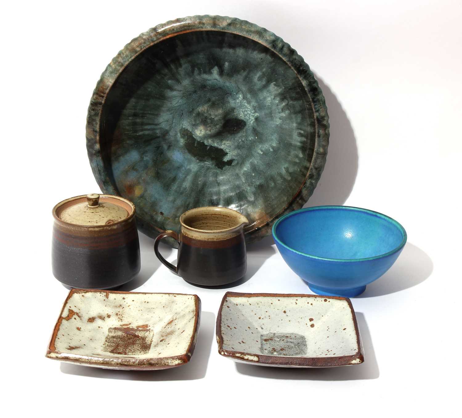 Lot 214 - Janet Leach, St Ives pottery, a pair of