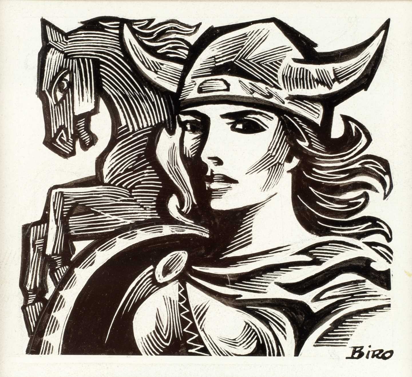 Lot 299 - Val Biro (1921-2014)/Brunnhilde (Wagner's