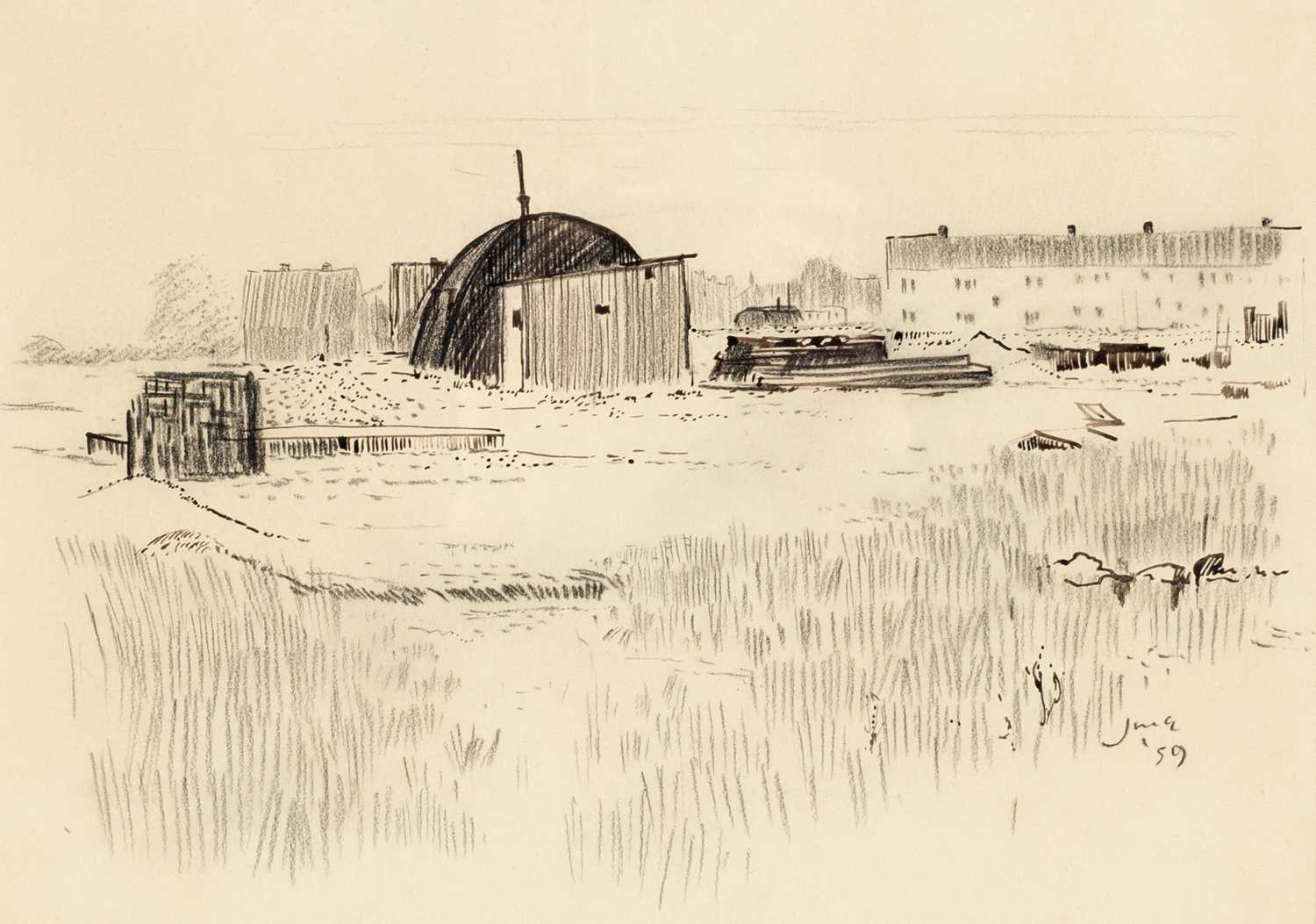 Lot 340 - Eric Meadus (British 1931-1970)/Nissen