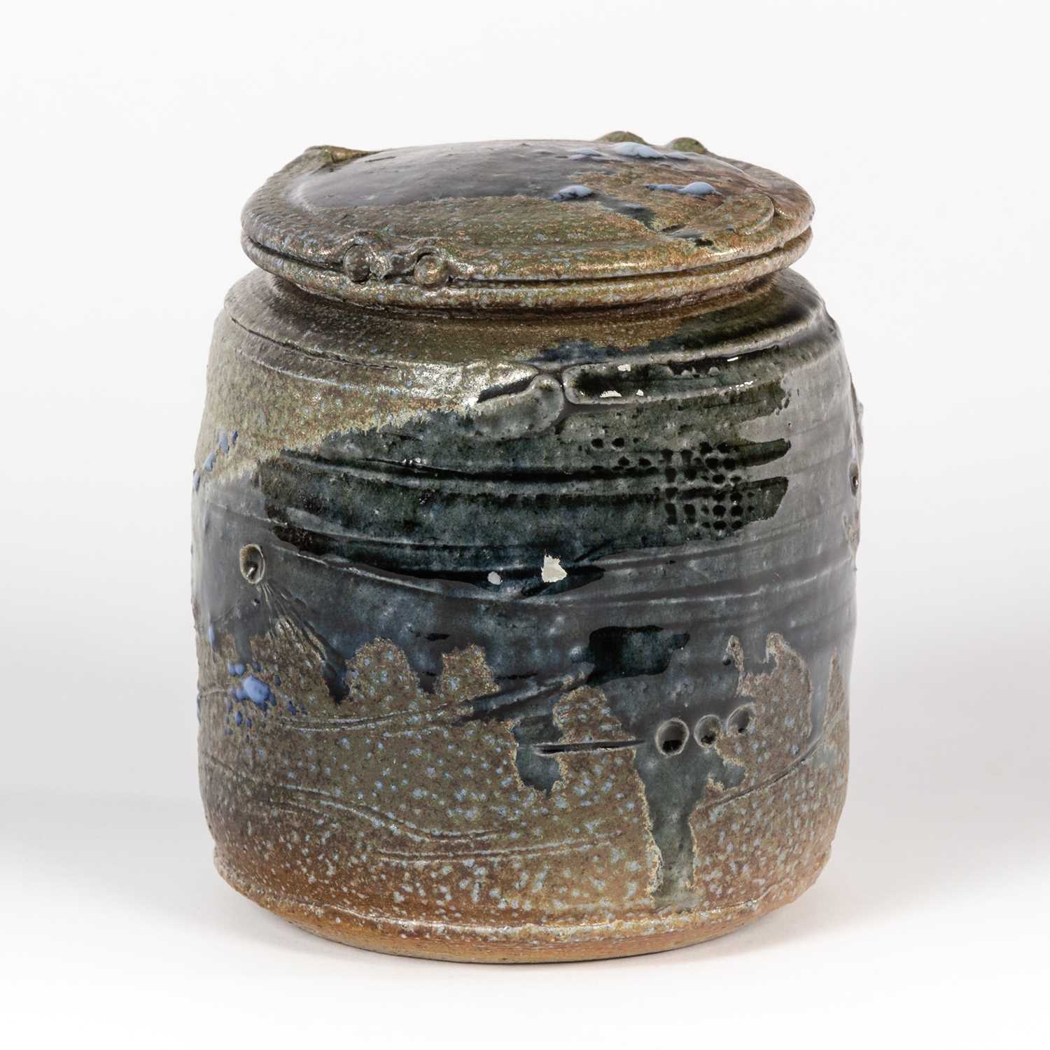 Lot 306 - Don Reitz (American 1929-2014), a lidded