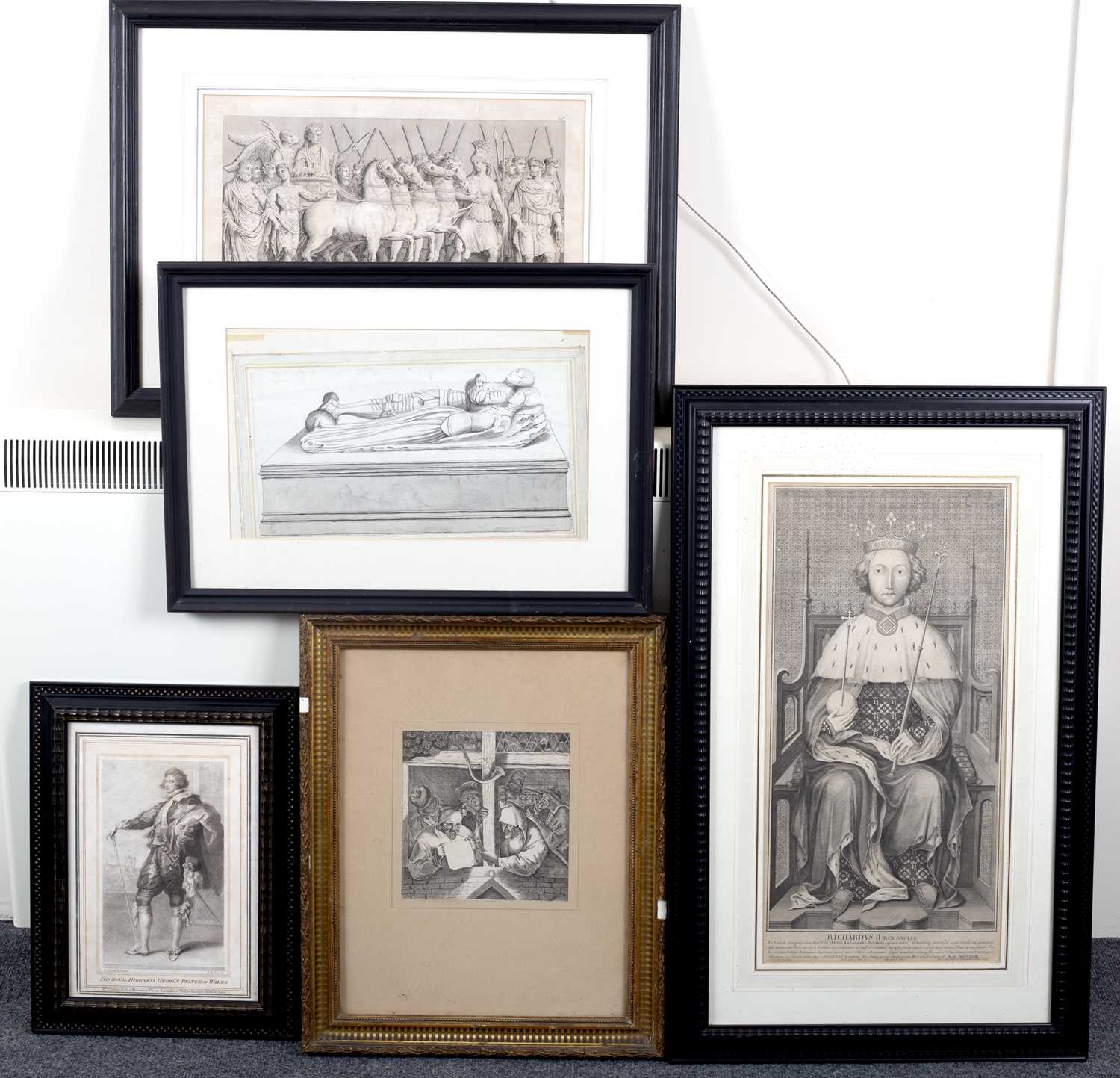 Lot 47 - George Vertue after Giosep Grisoni/Richardus