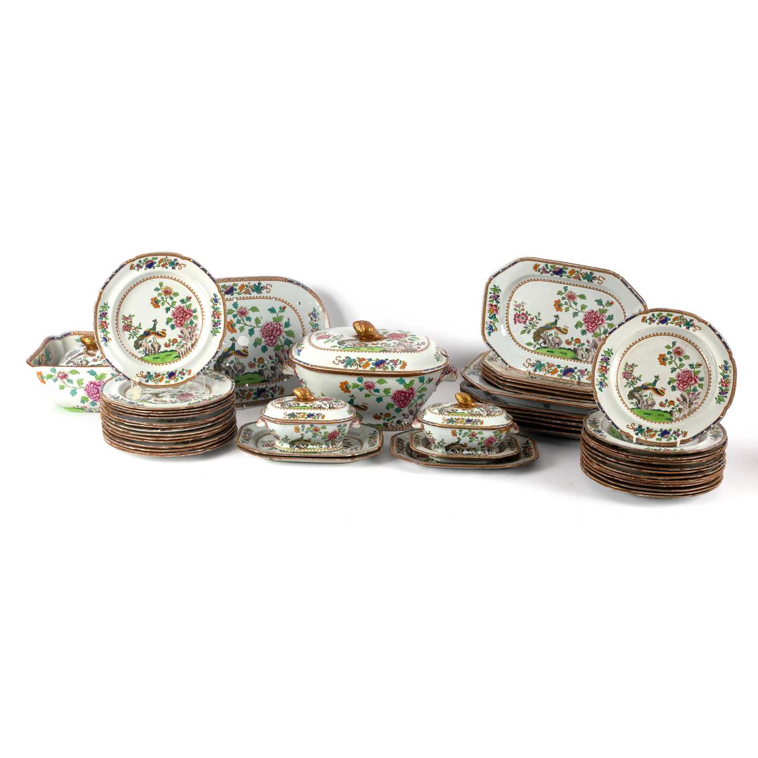 Lot 199 - An extensive Spode stone china dinner