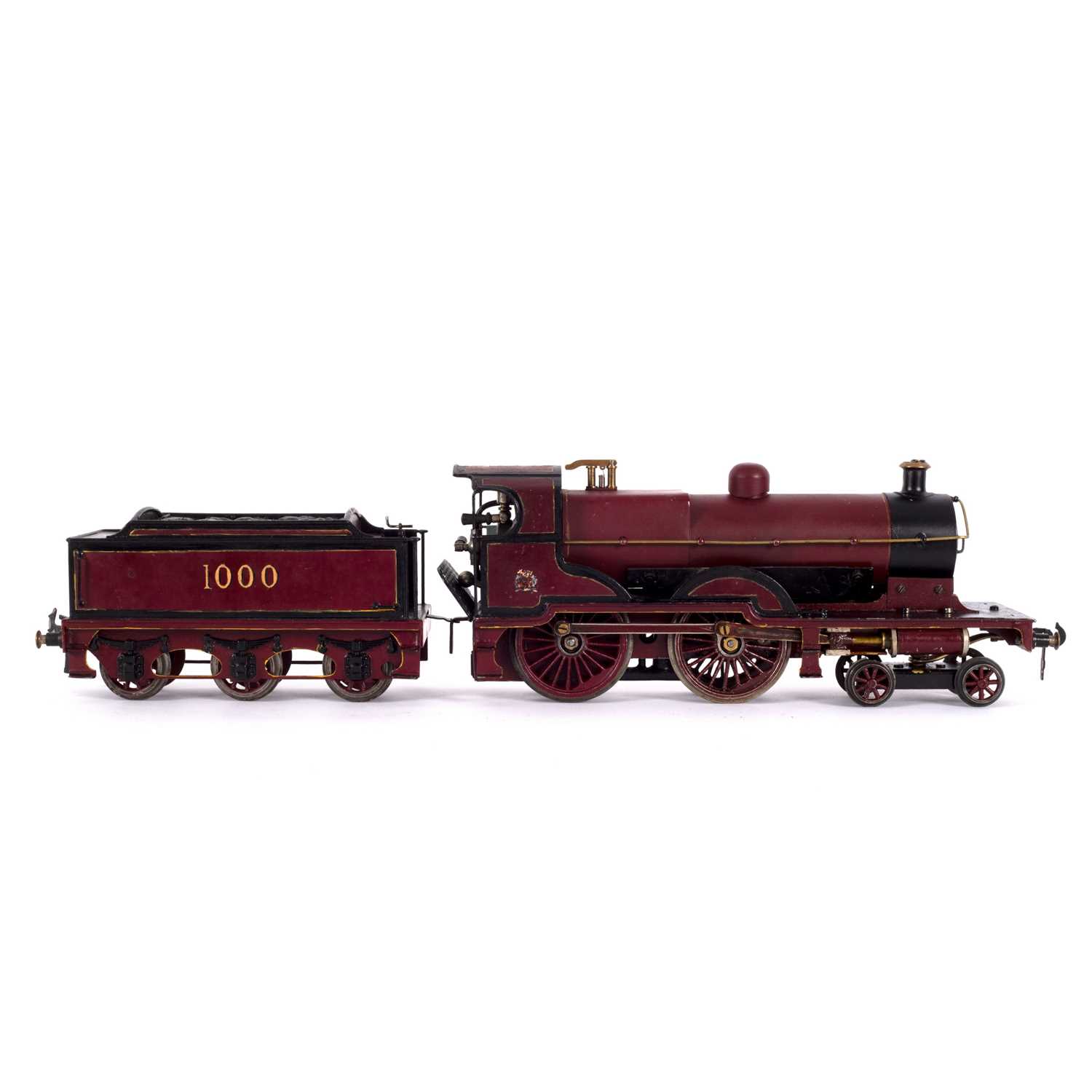 Lot 461 - A Bing/Bassett-Lowke gauge 1 Midland maroon