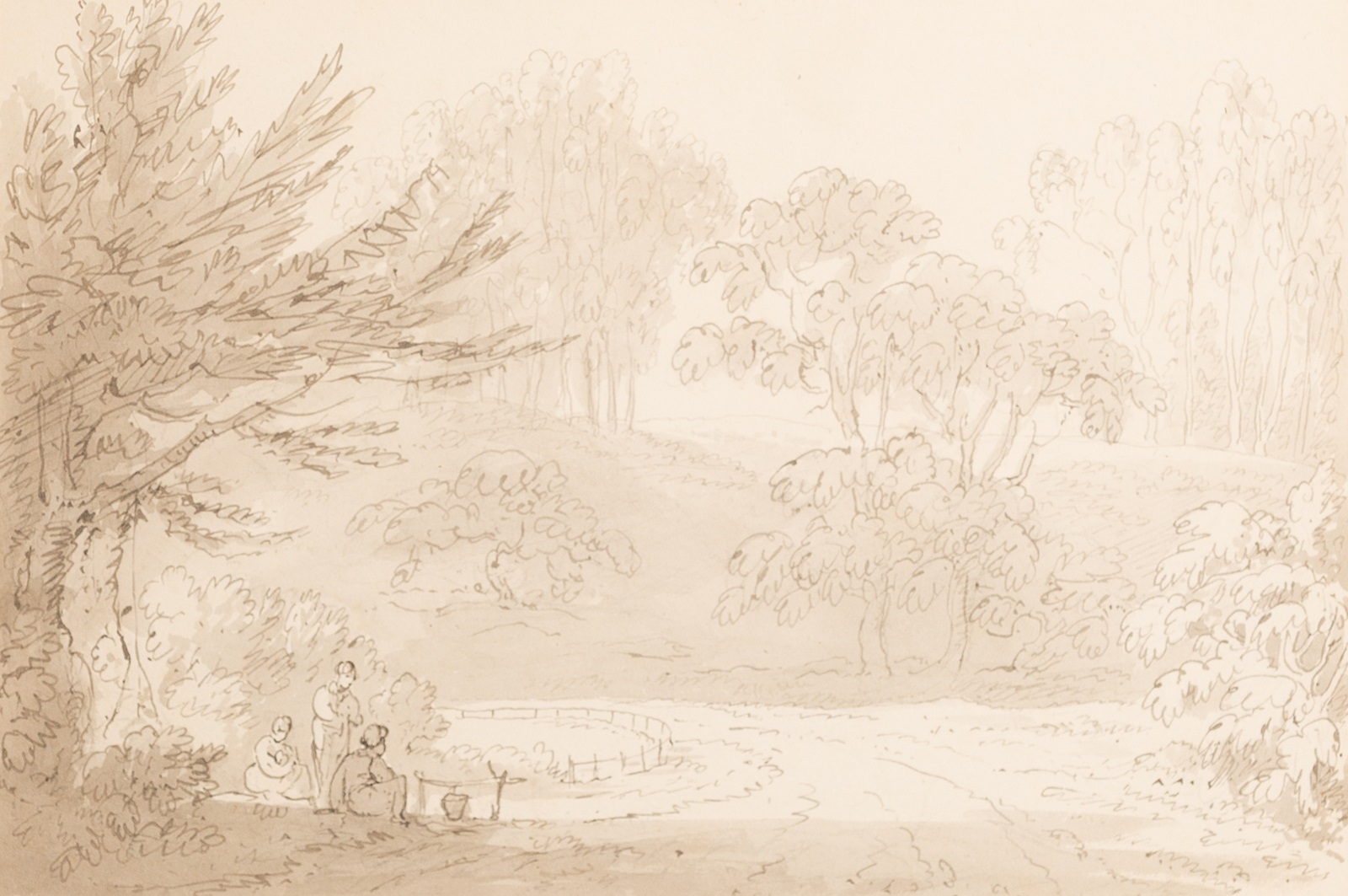Lot 12 - Anthony Devis (British 1729-1816)/Landscape