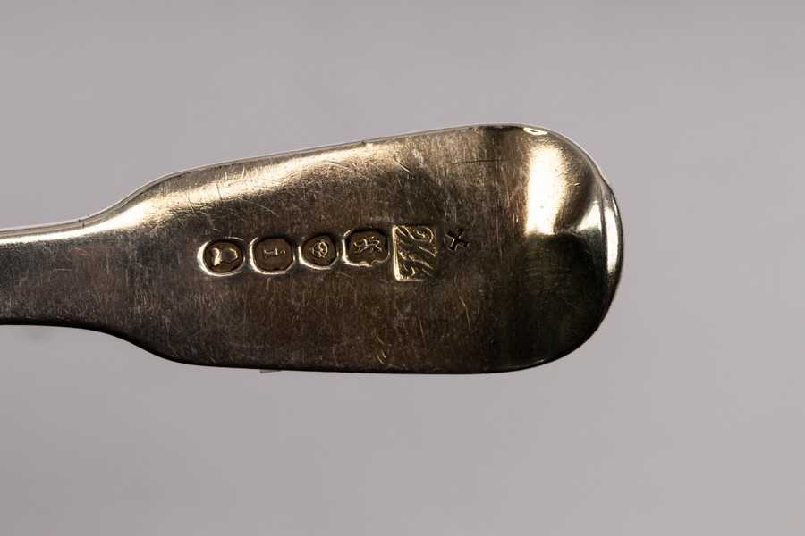 Lot 120 - A set of six provincial Old English pattern