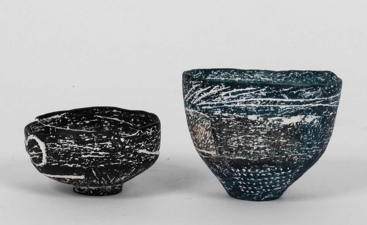 Lot 256 - Sarah Jenkins (Contemporary), two stoneware