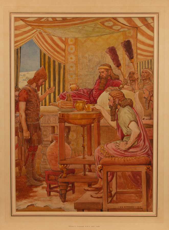 Lot 391 - William Simmonds (1876-1968)/Biblical