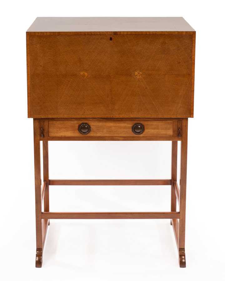 Lot 135 - Ernest Gimson (1864-1919), Writing cabinet