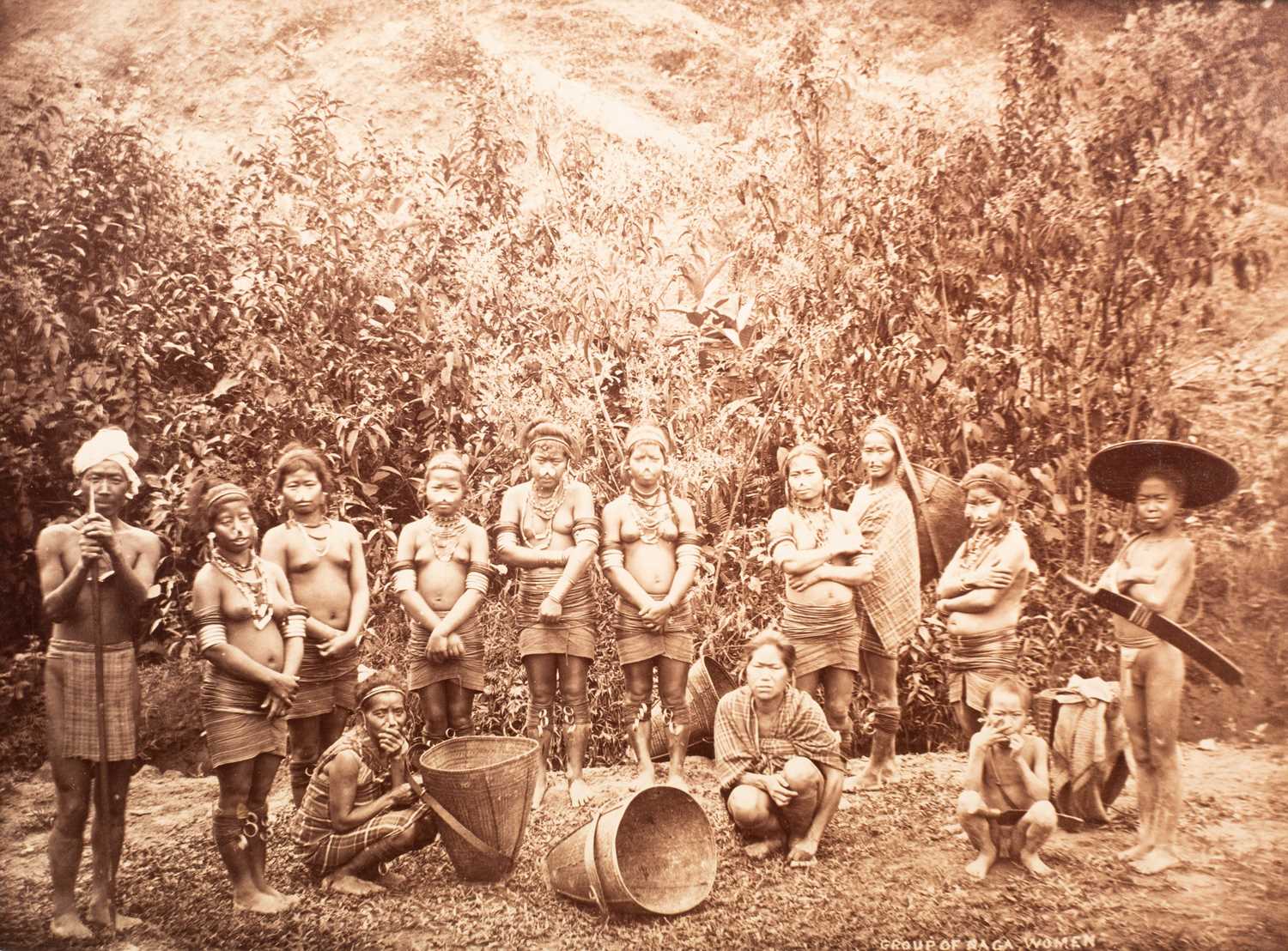 Lot 450 - Oscar Mallite (1829-1905)/Group of Naga