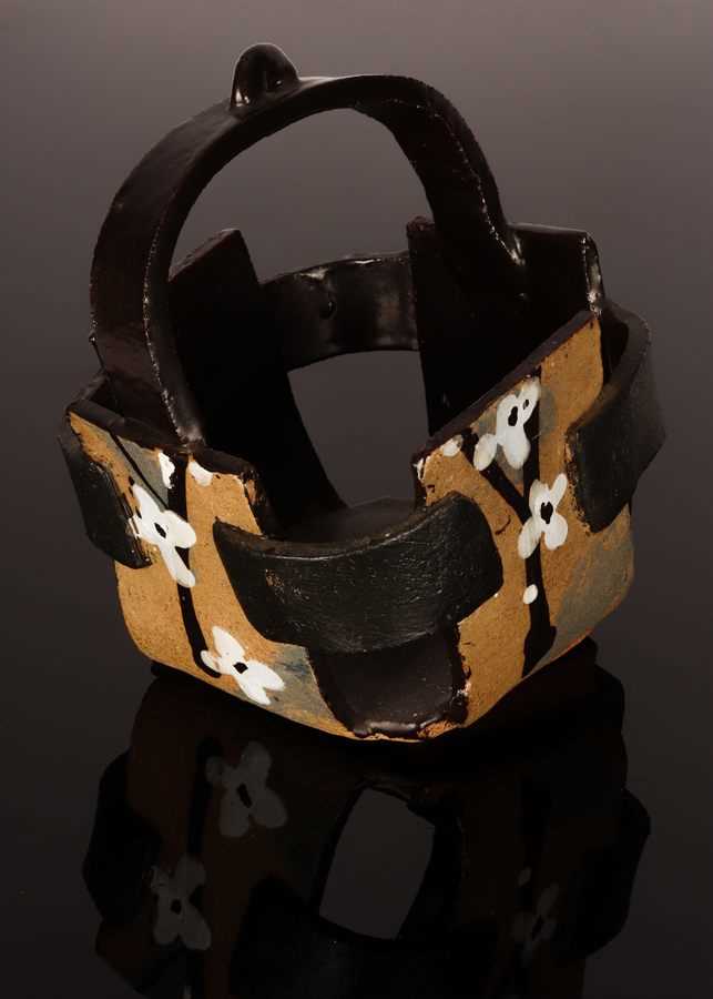 Lot 98 - John Maltby (1936-2020), stoneware tilted