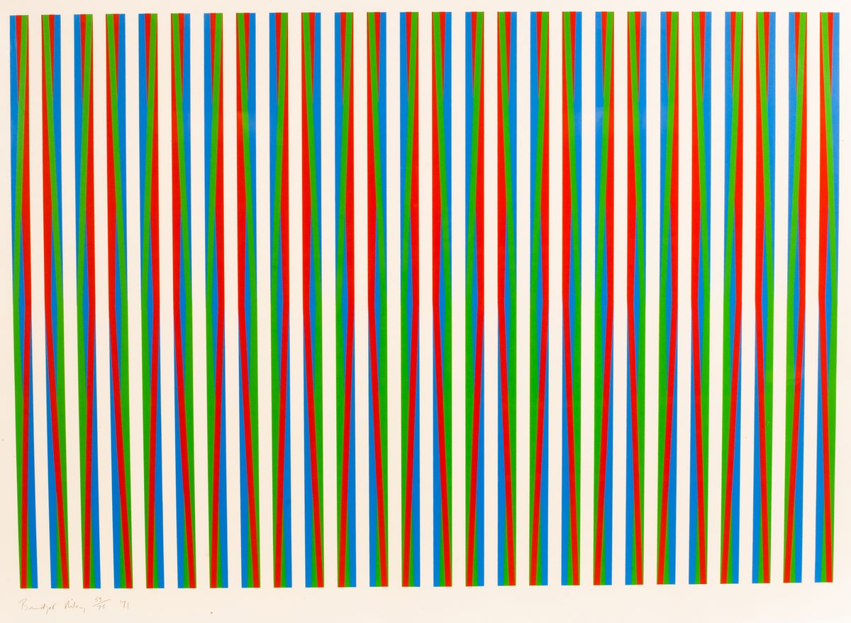 Lot 192 - Bridget Riley (born 1931)/Firebird (Schubert