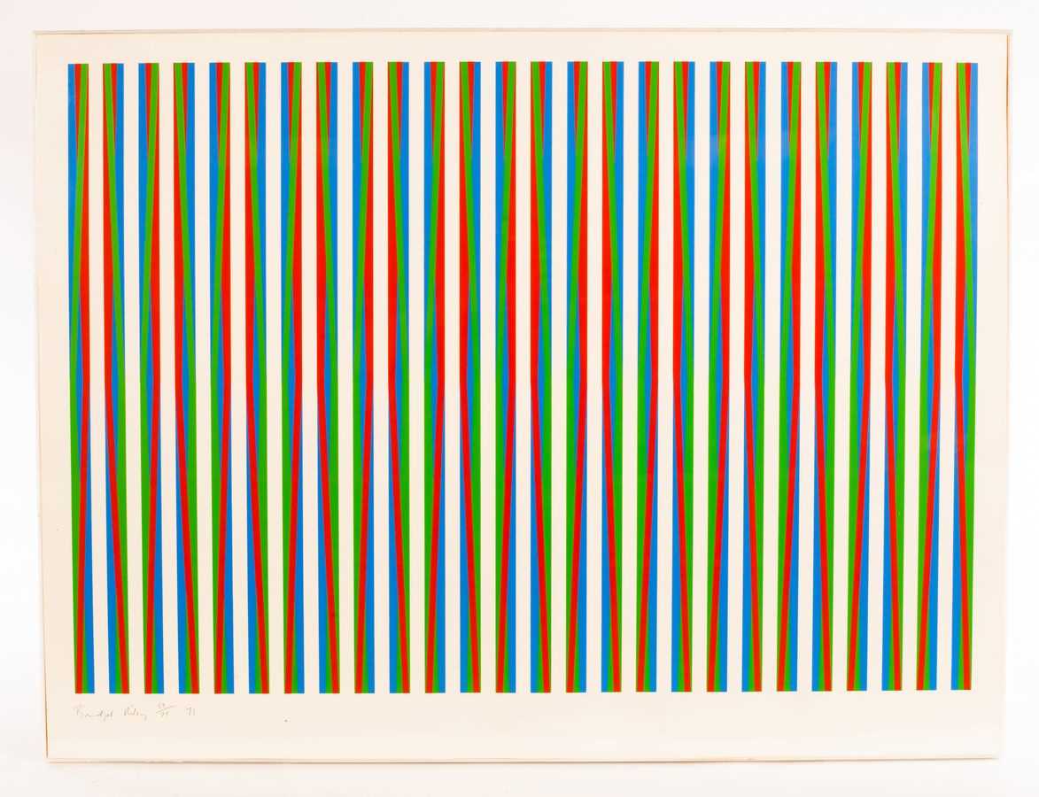 Lot 192 - Bridget Riley (born 1931)/Firebird (Schubert