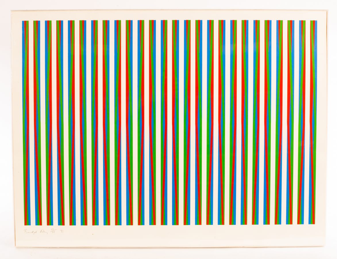 Lot 192 - Bridget Riley (born 1931)/Firebird (Schubert