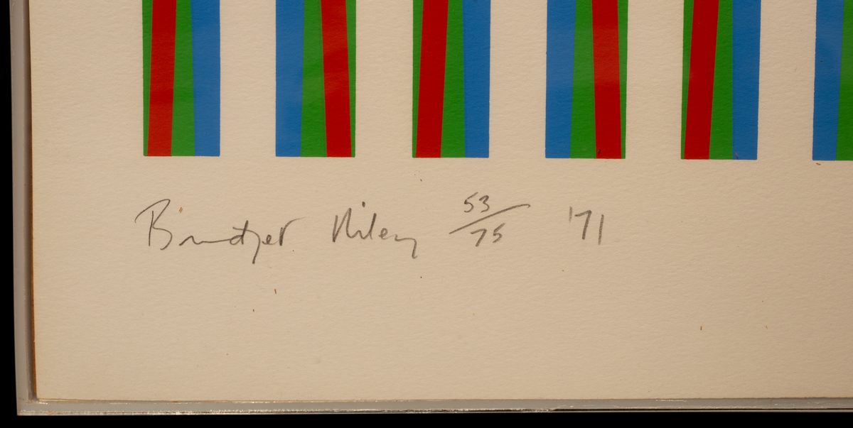 Lot 192 - Bridget Riley (born 1931)/Firebird (Schubert