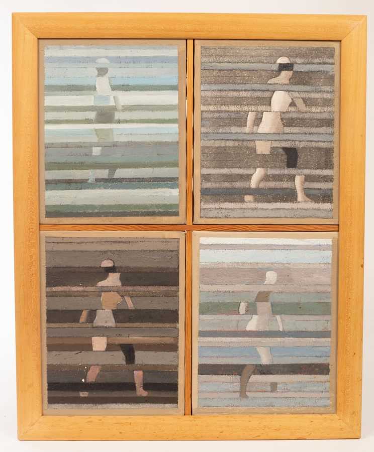 Lot 272 - Robin Rae (1928-2019)/Passing Figures/signed