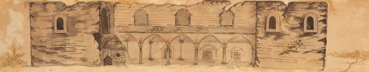 Lot 1089 - Lieut William Reeve RN (19th Century)/Ruins