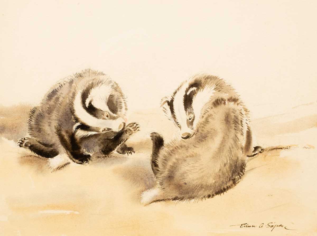 Lot 270 - Eileen Alice Soper (1905-1990)/Badger Cubs