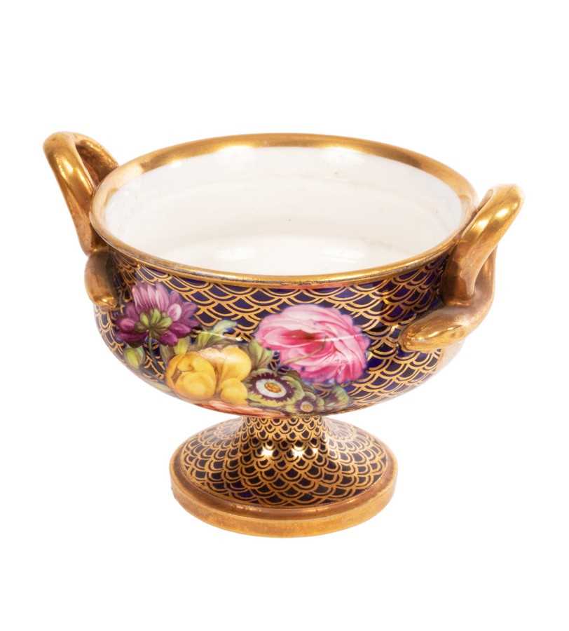 Lot 450 - A miniature Spode Warwick-shaped vase with