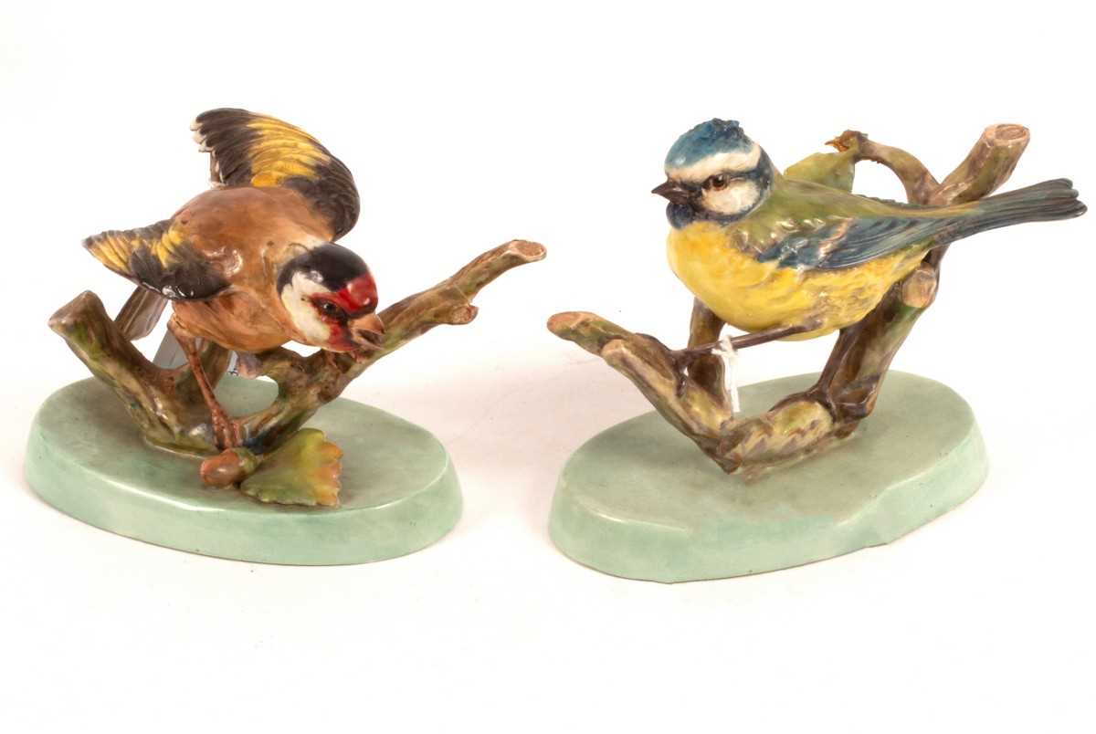 Lot 166 - Two Royal Worcester models by Doris Lindner,