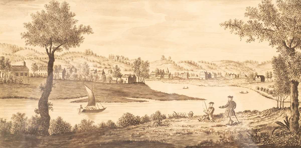 Lot 818 - Charles Randle (fl.1813-1820)/Roehampton,