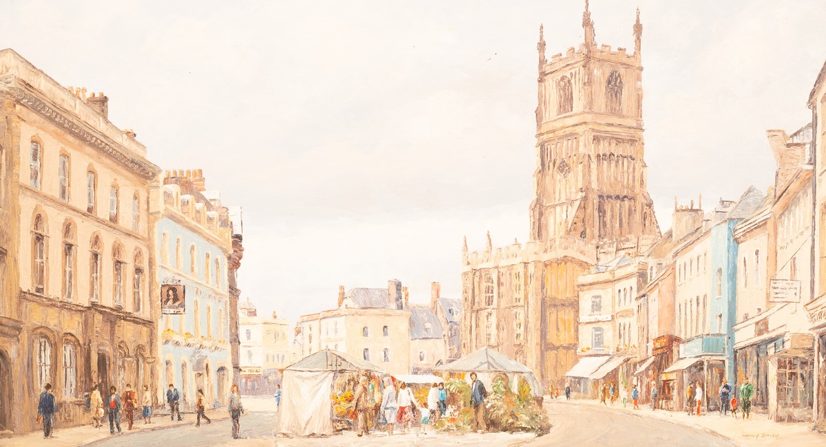 Lot 849 - Nancy Bailey (1913-2012)/Market Day,