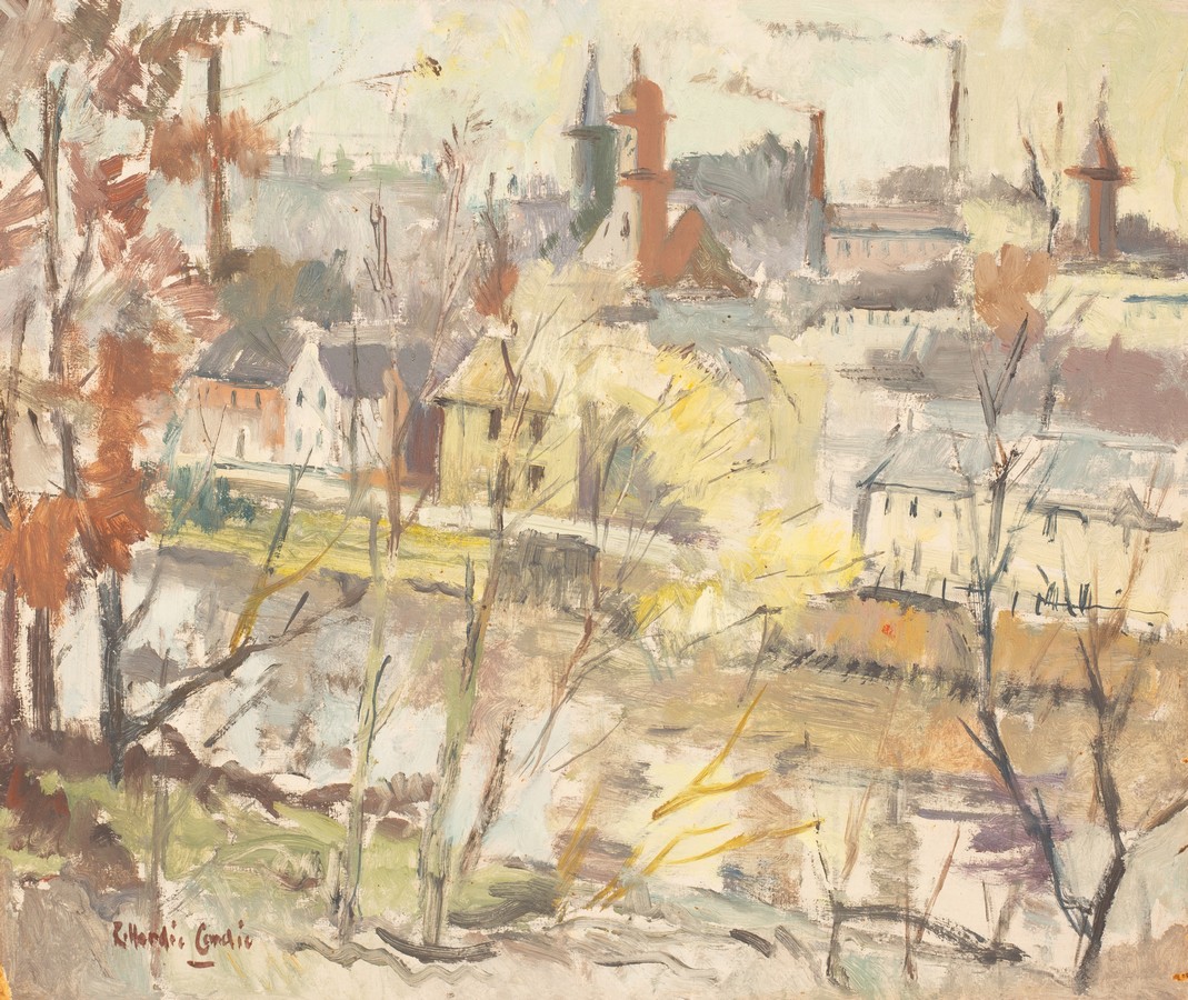 Lot 901 - Robert Hardie Condie (1898-1981)/A Riverside