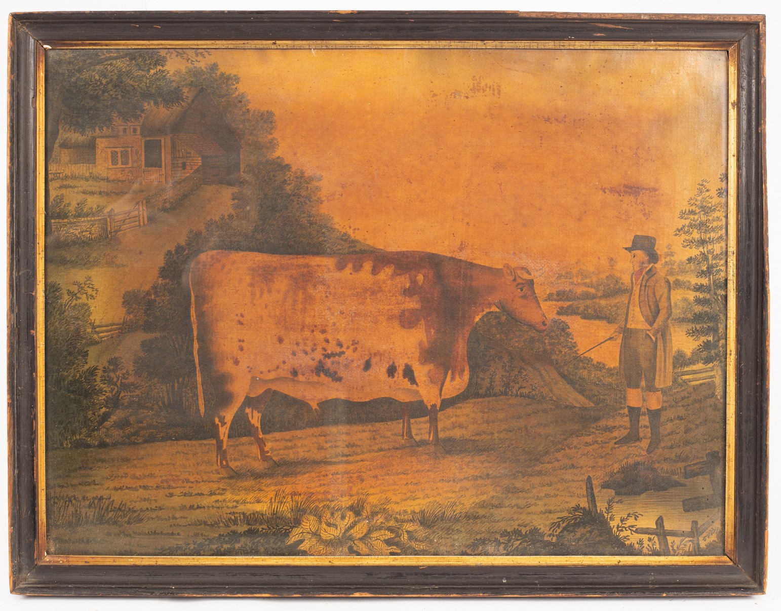Lot 930 - John Boultbee (1753-1812)/The Durham Ox and