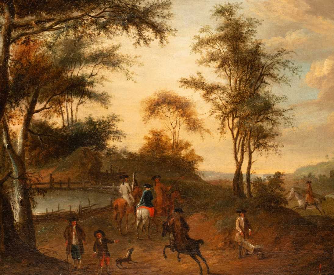 Lot 327 - Follower of Peter Tillemans/Wooded