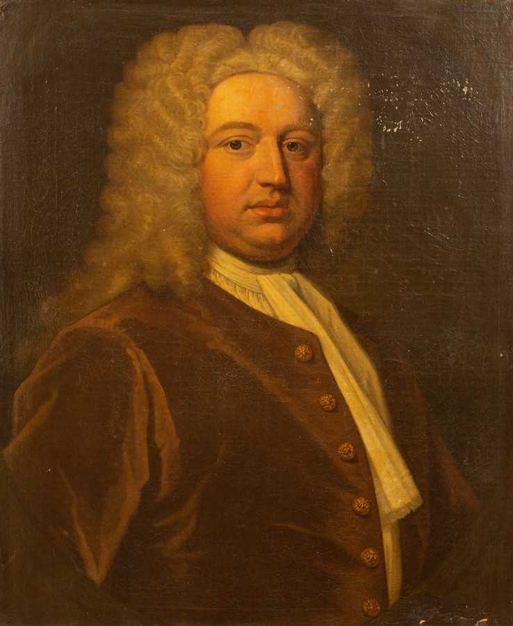 Lot 335 - English School, circa 1730/Portrait of