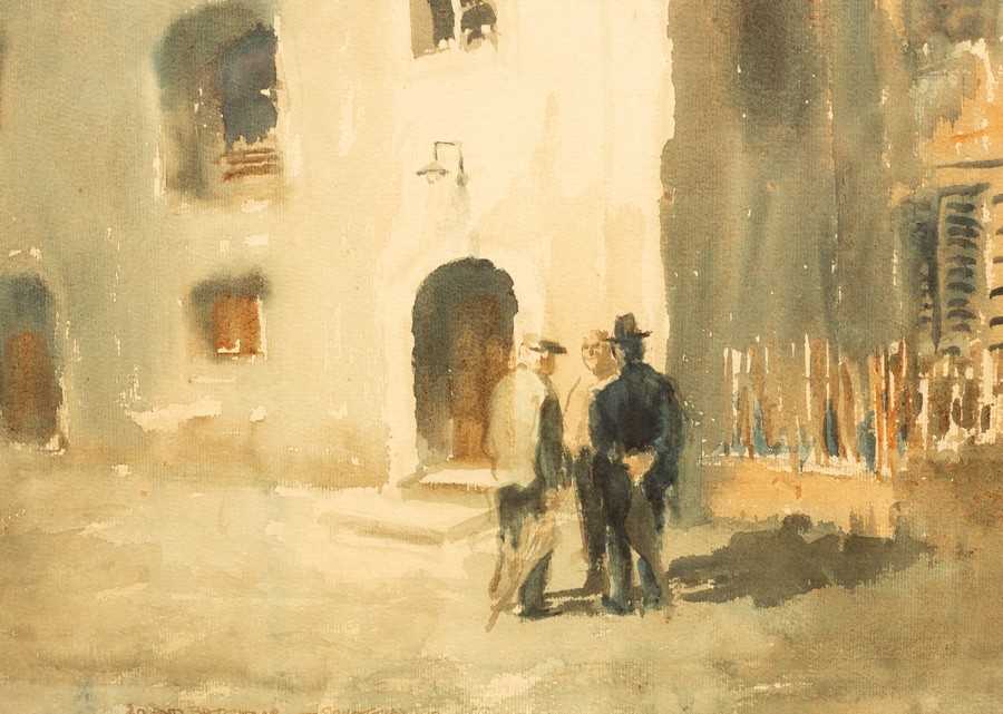 Lot 901 - Roland Batchelor (1889-1990)/Square in