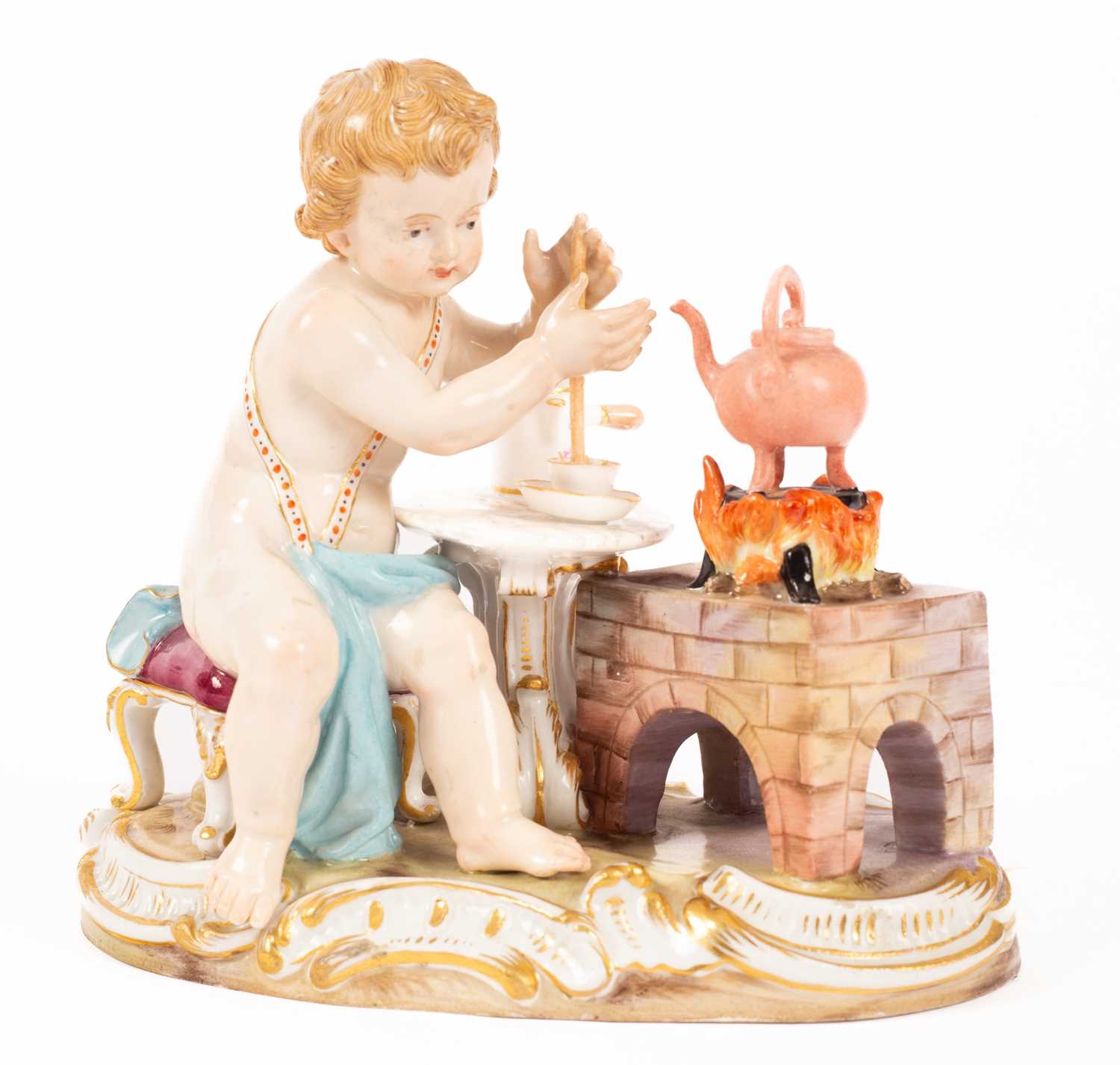 Lot 226 - A 19th Century Meissen model