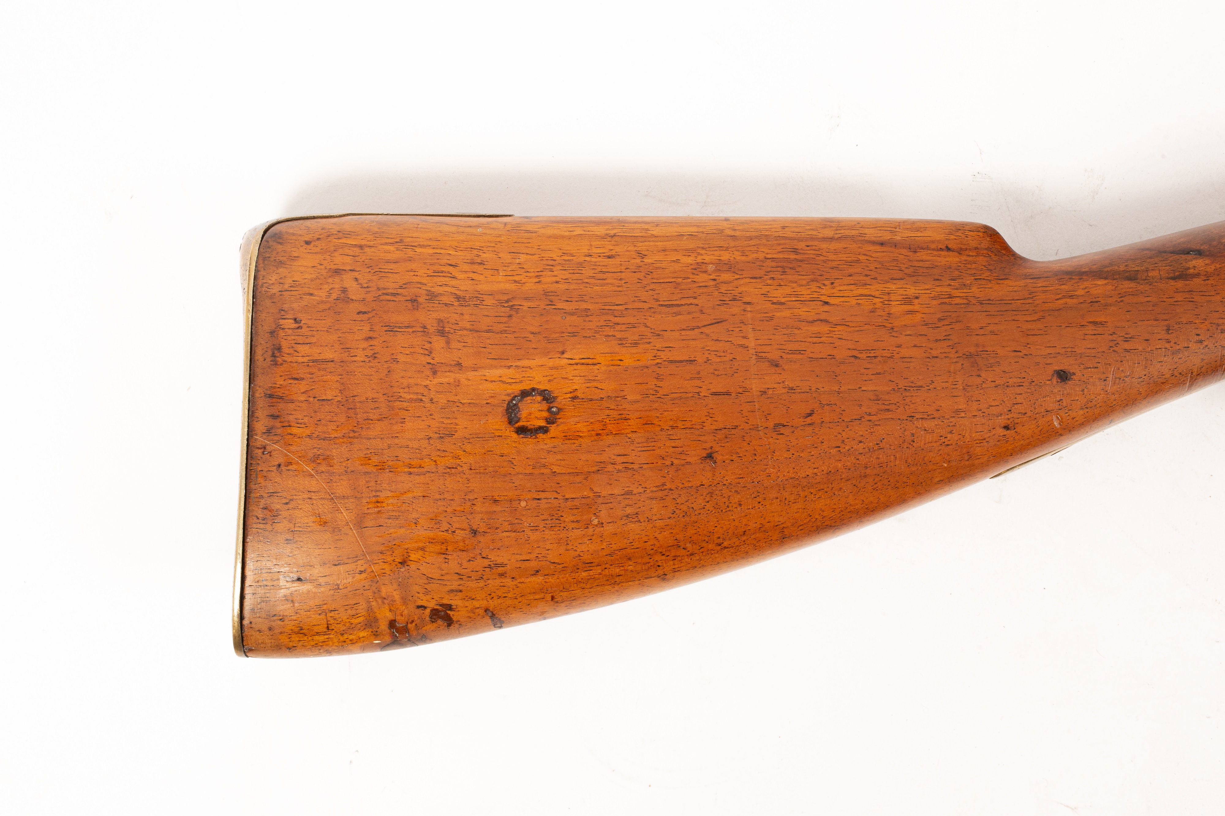 Lot 219 - A percussion cap rifle