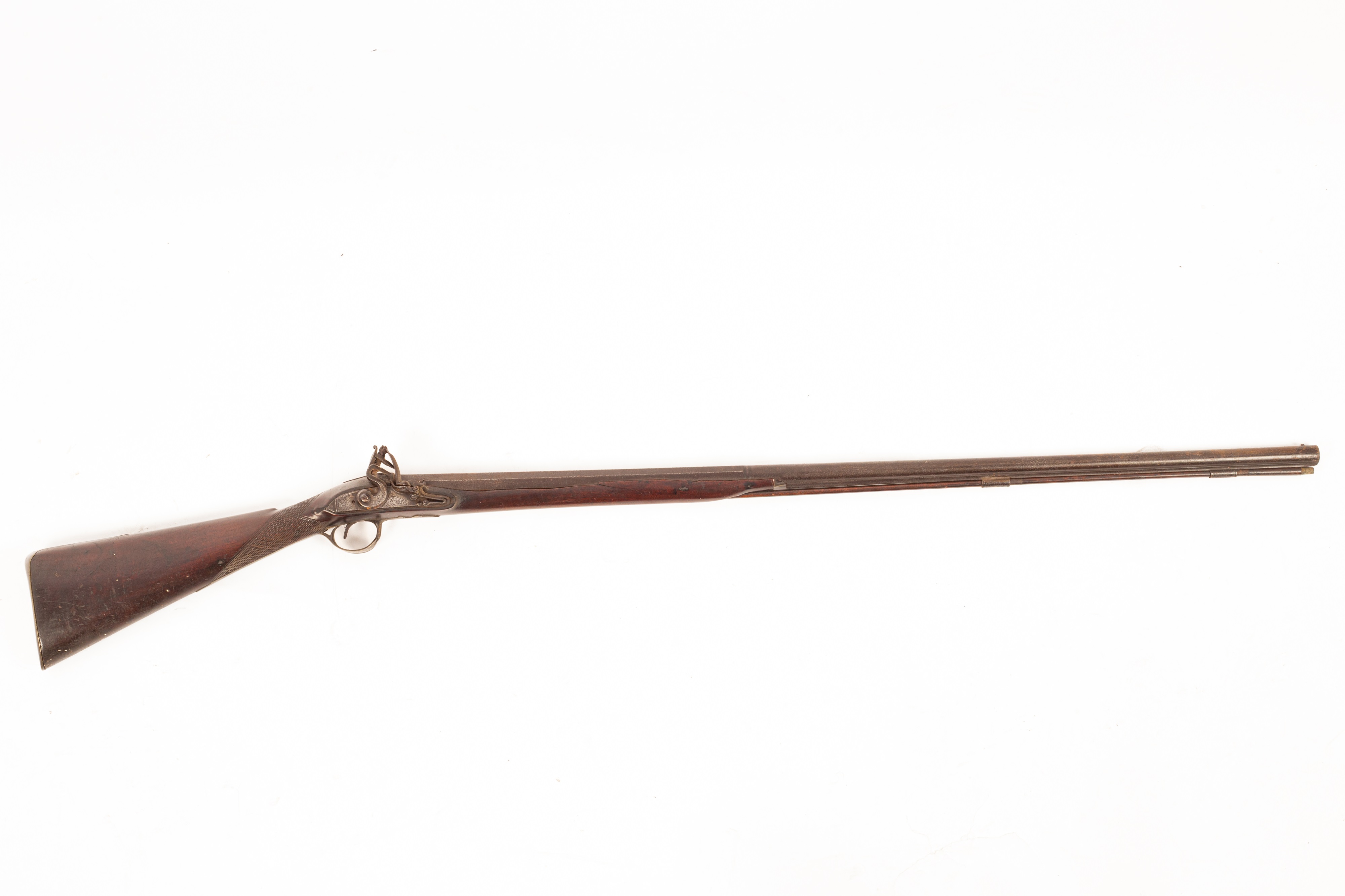 Lot 221 - A Trigg flintlock rifle