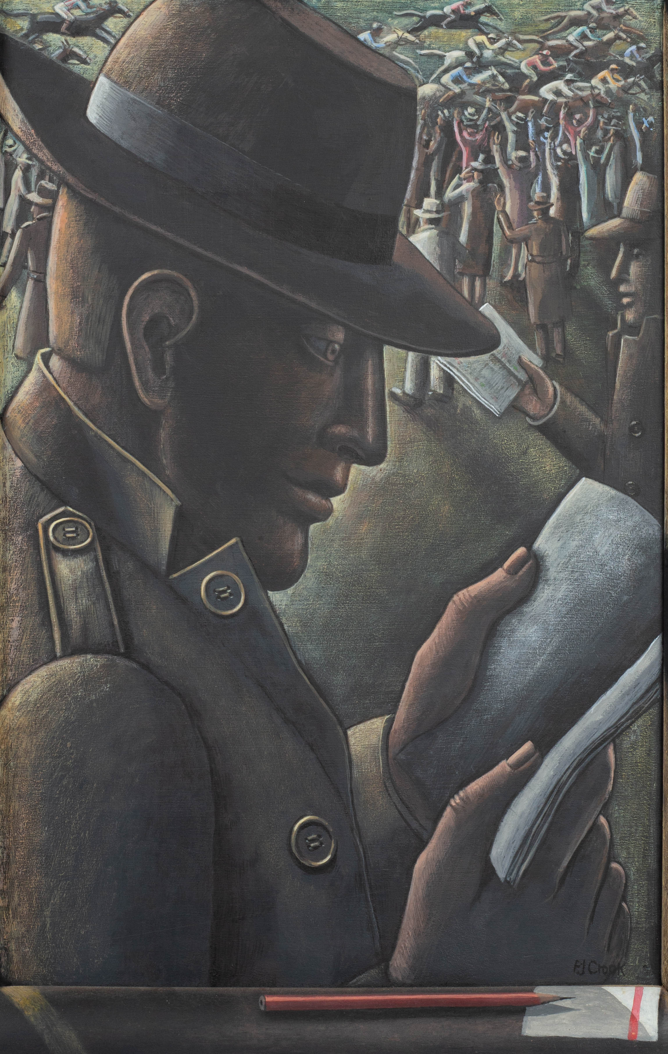 Lot 105 - P. J. Crook (born 1945)