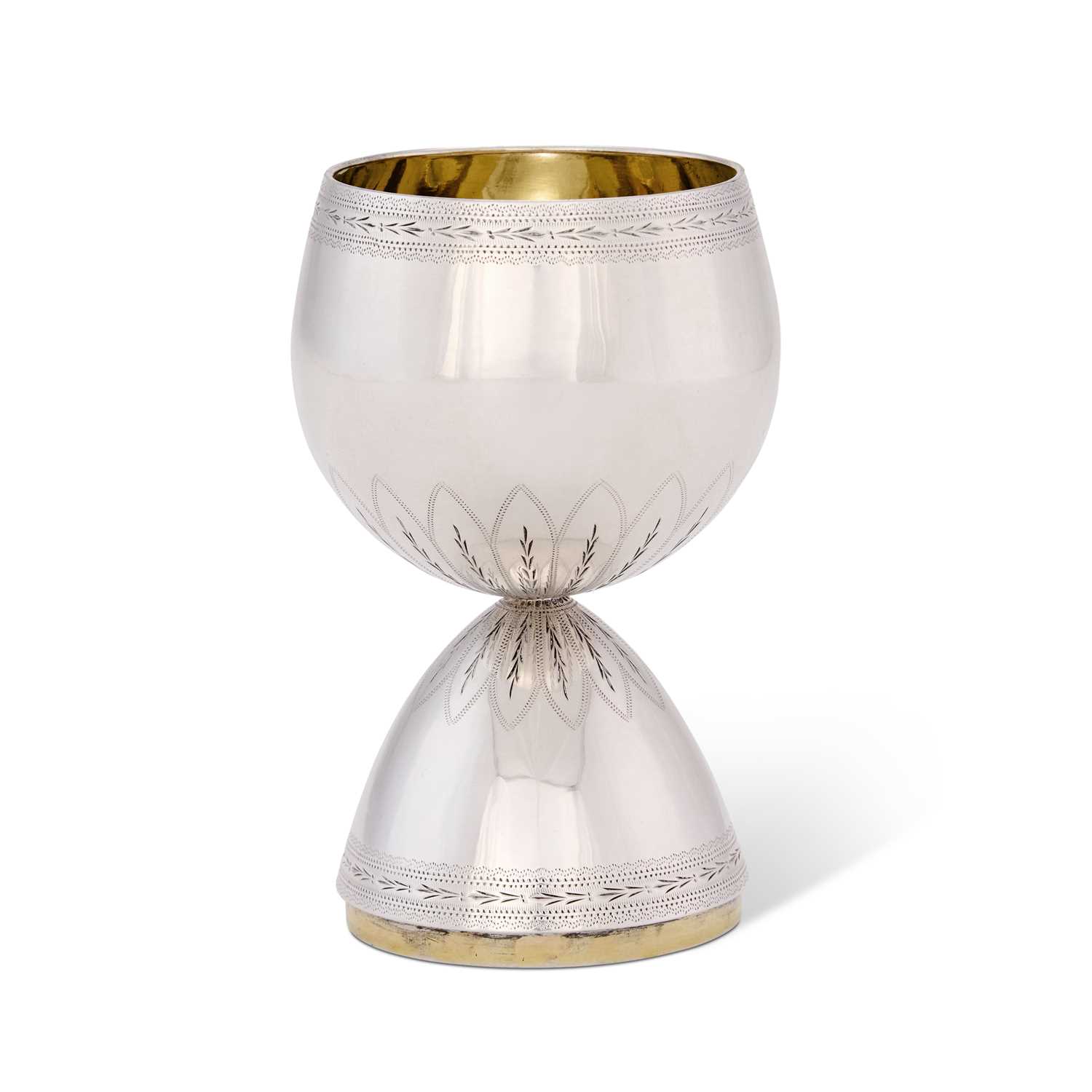 Lot 433 - A Danish silver and silver gilt metamorphic