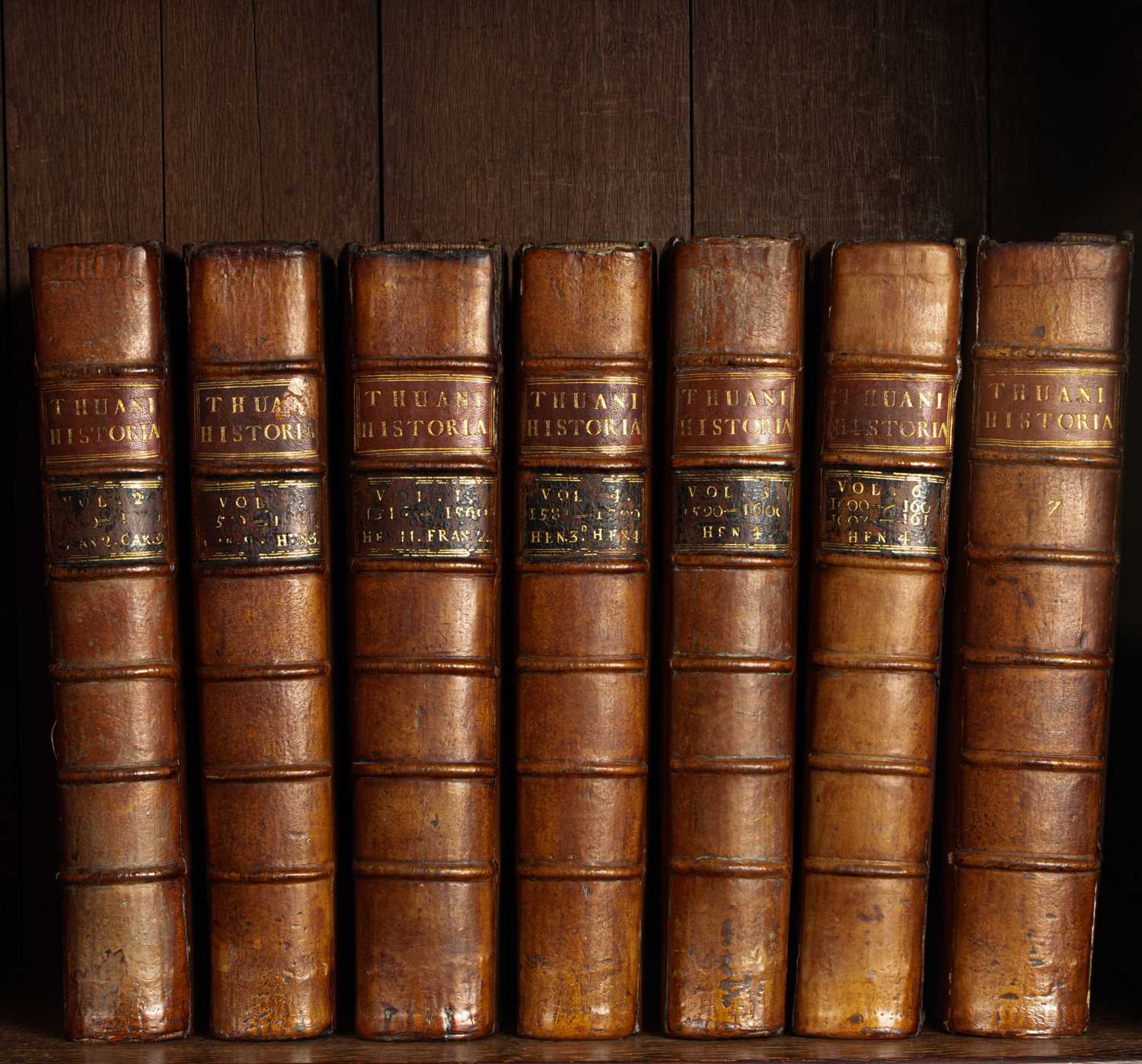 Lot 259 - Thuani (Jac. Augustus) [Thou (Jacques