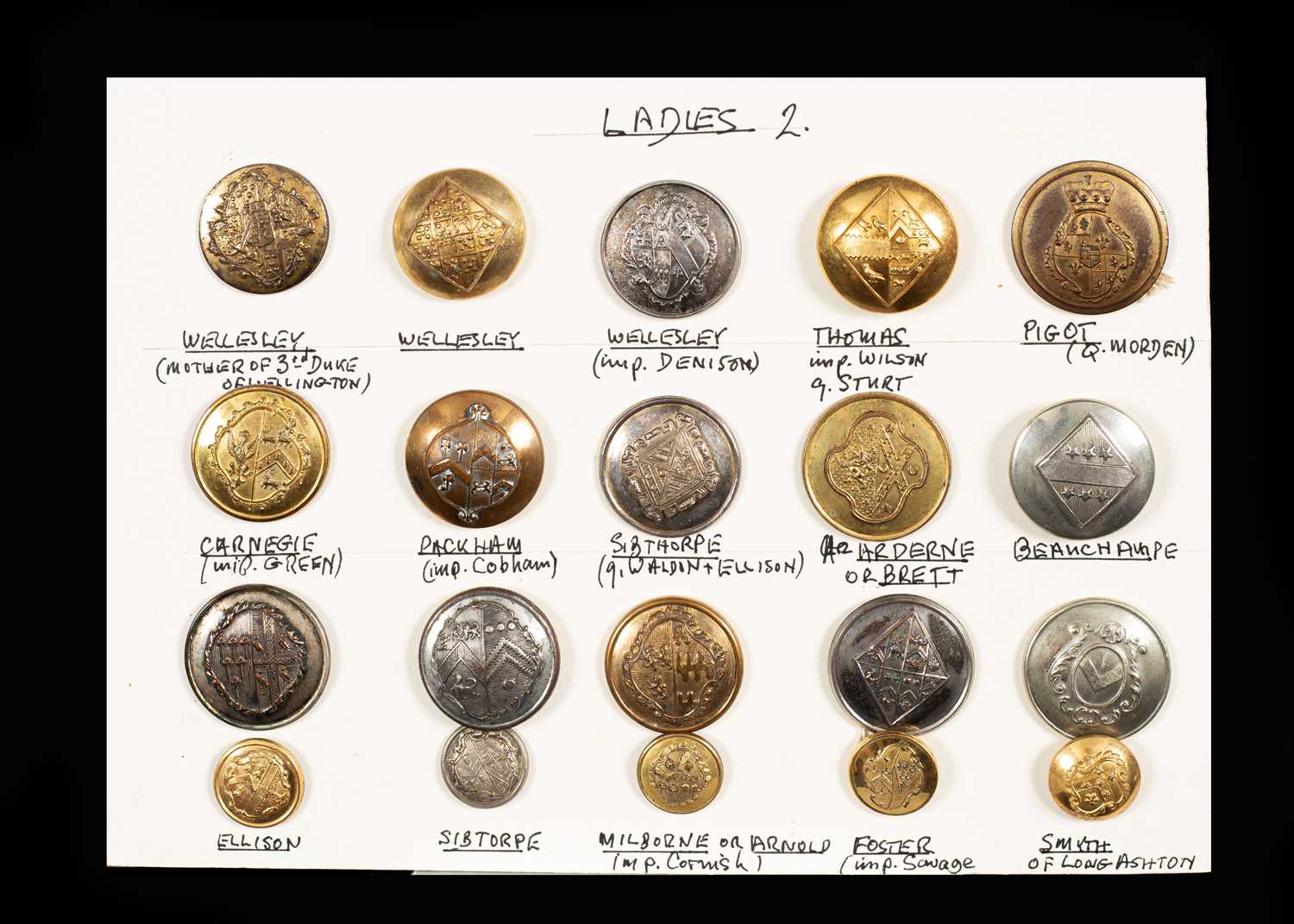 Lot 225 - A group of twenty livery buttons